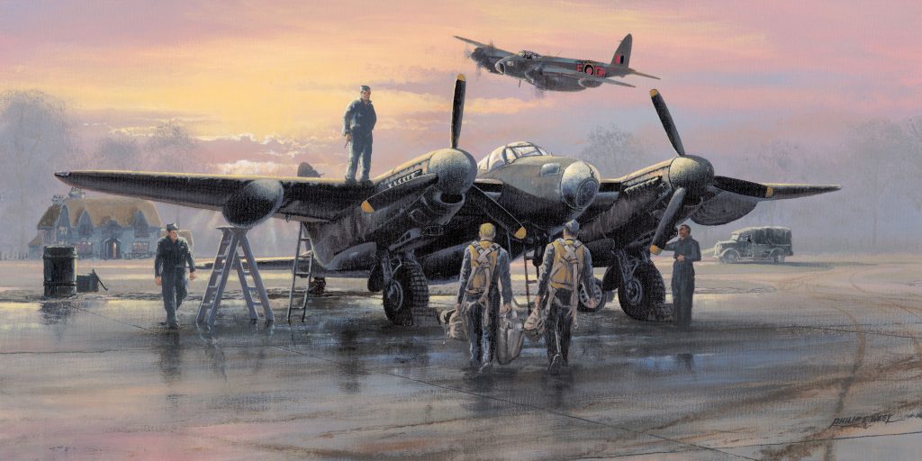 Mosquito Pathfinders 169 Squadron Mosquito limited edition print