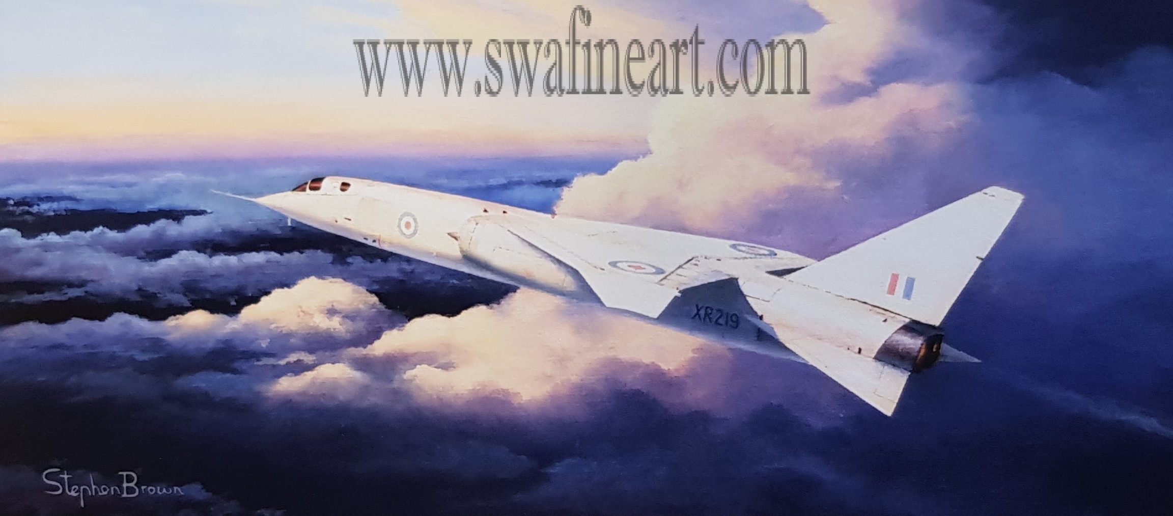 TSR.2 - Beyond the Frontiers Stephen Brown limited edition print
