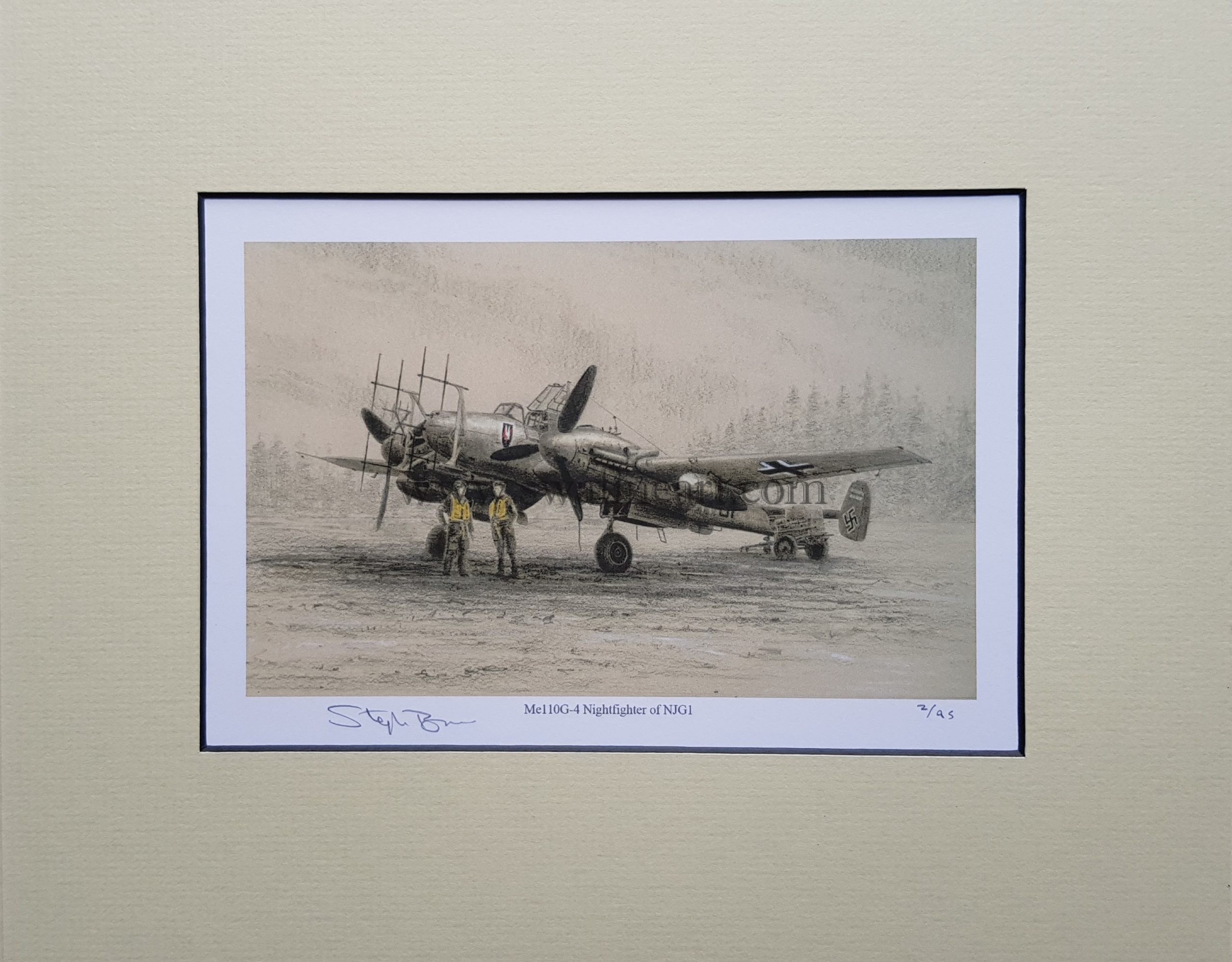 Messerschmitt Me 110 G - 4. night fighter of IV./NJG1
