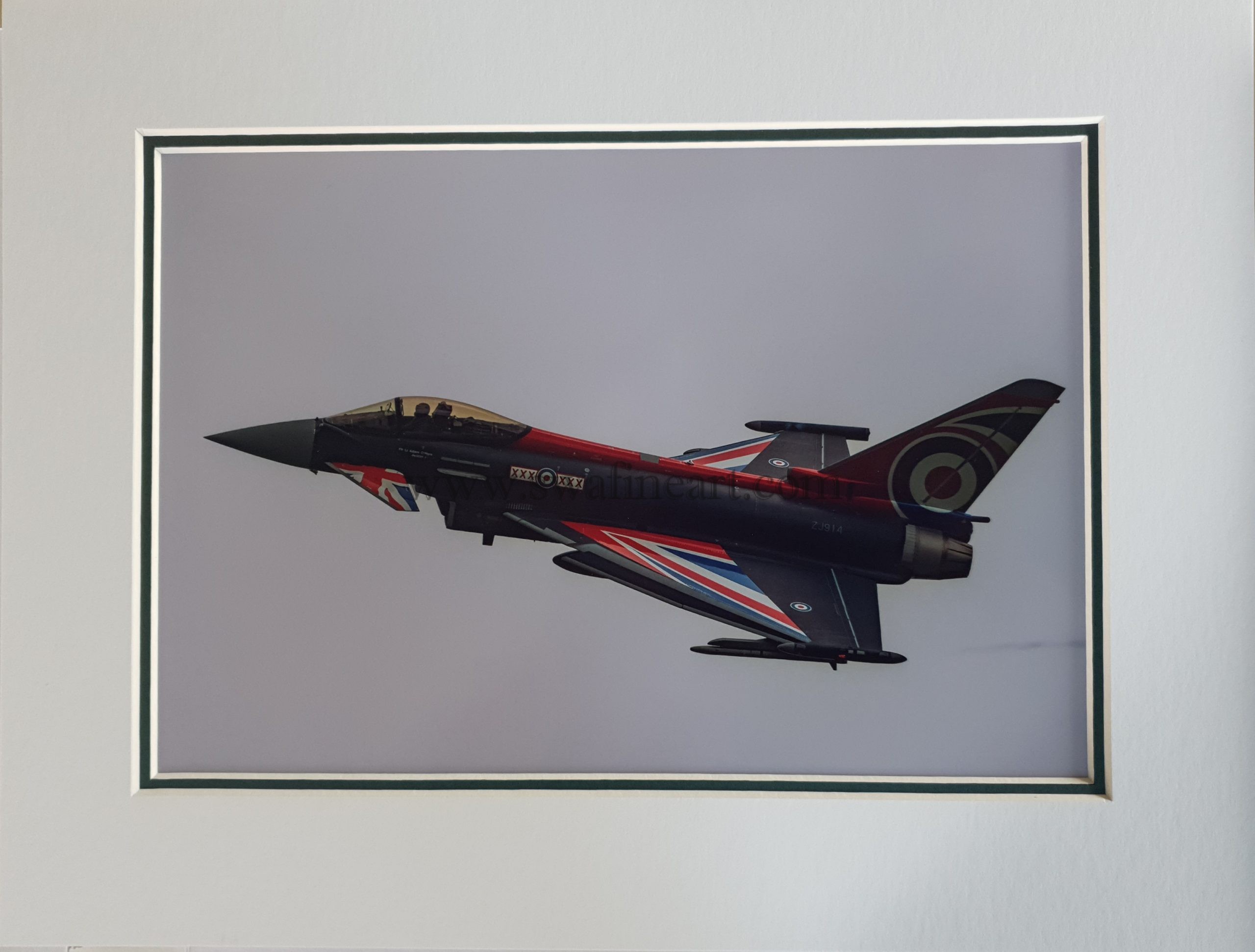 Aviation Photograph RAF Typhoon Blackjack 1