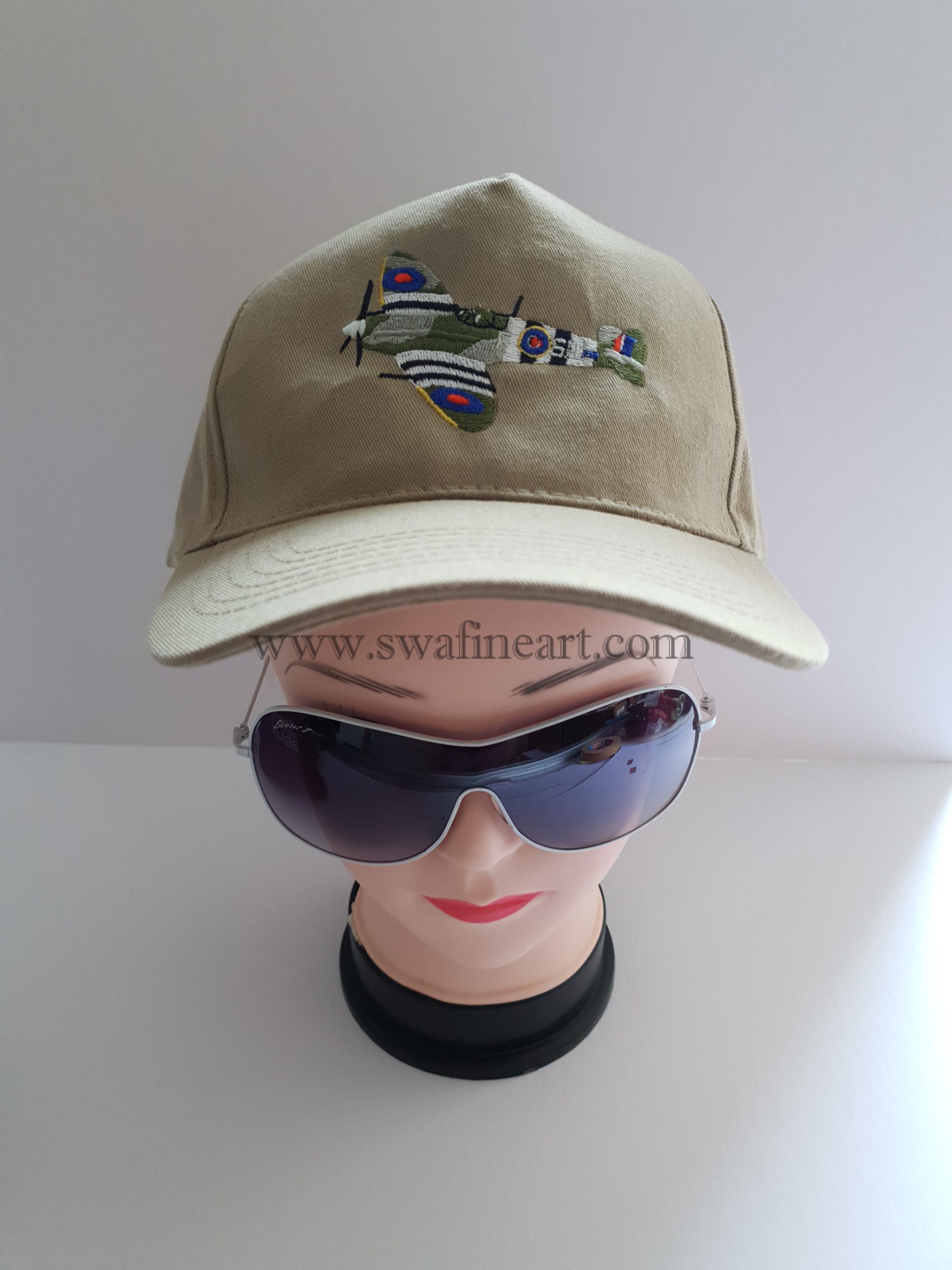 embroidered Baseball Cap D-Day Spitfire Battle of Britain Memorial
