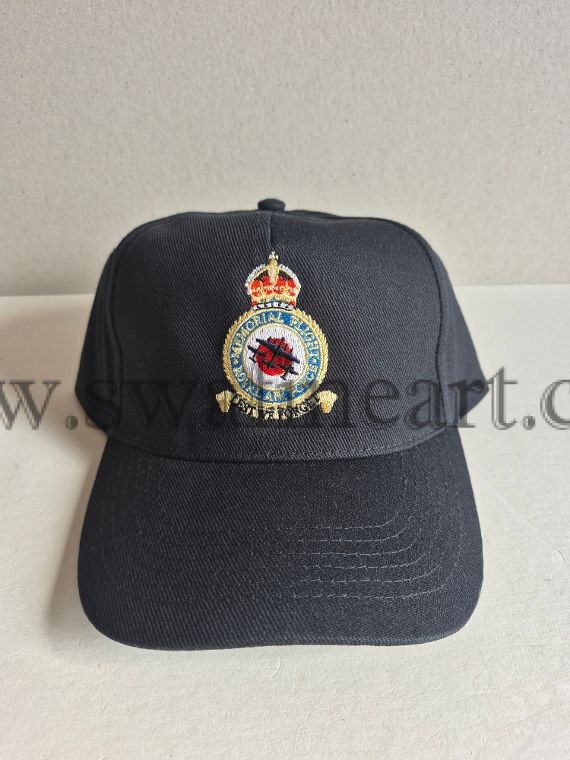 BBMF Kings Crest Black Baseball cap RAF Coningsby Lincolnshire