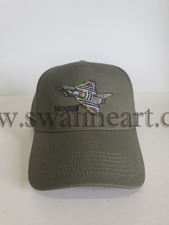 Eurofighter Typhoon MOGGY Olive Green Baseball cap