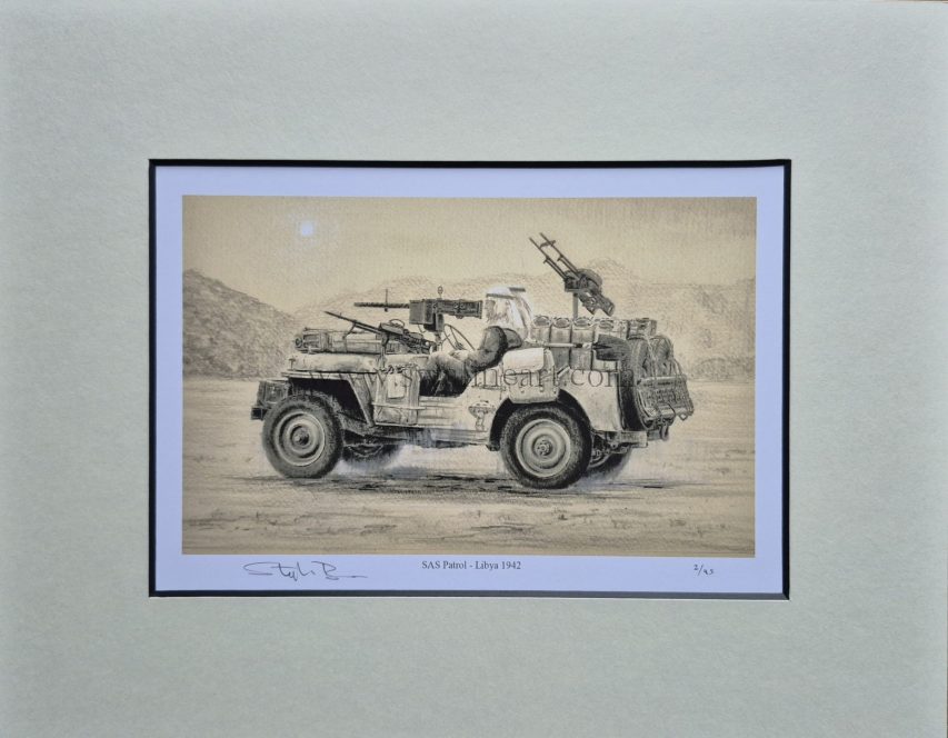 SAS Patrol Libya 1942 Special Air Service Willys Jeep
